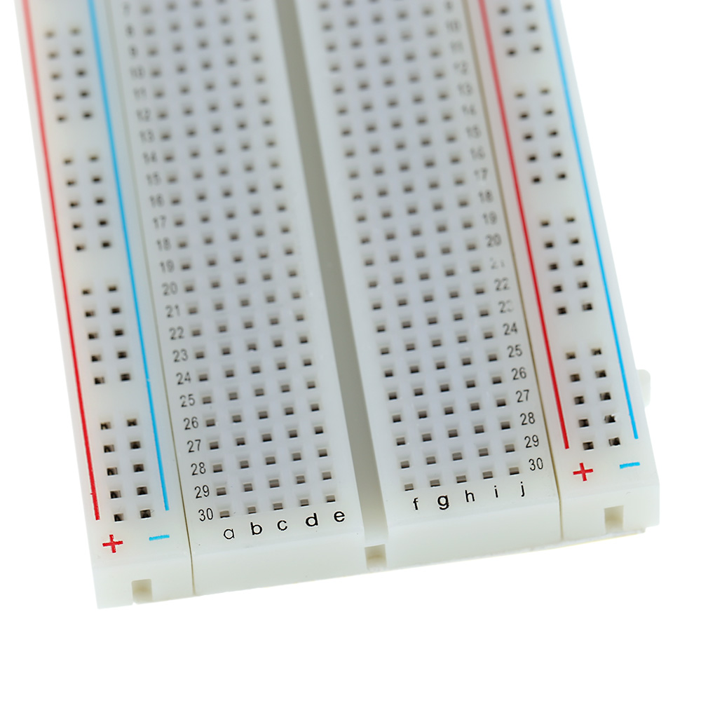Quality Solderless Breadboard 400 Tie Point PCB BreadBoard for Arduino ...
