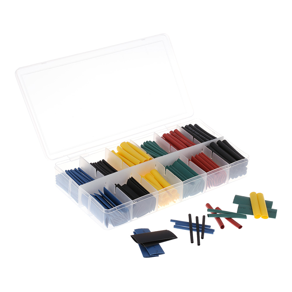 Quality 280pcs 8 Sizes Professional heat shrink tubing set Colorful ...