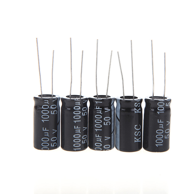 125pcs 25 Value (1UF-2200UF) Aluminum Electrolytic Capacitor Assortment ...