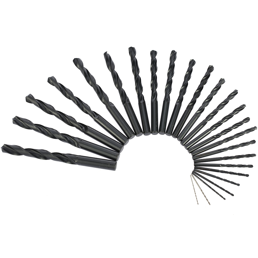 25pcs/set High Speed Steel Twist Drill Bit Set HSS ferramentas Good ...